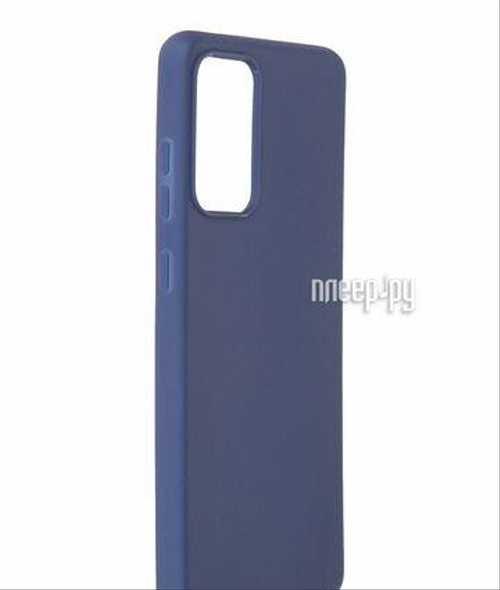 Чехол Brosco для Samsung Galaxy A72 Blue Matte