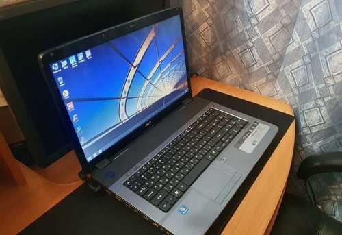 Ноутбук Acer (17"/Pentium T4300/4Gb/GeForce 210m)