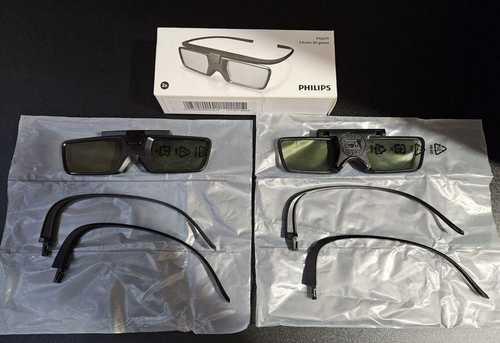 3D очки активные Philips PTA519