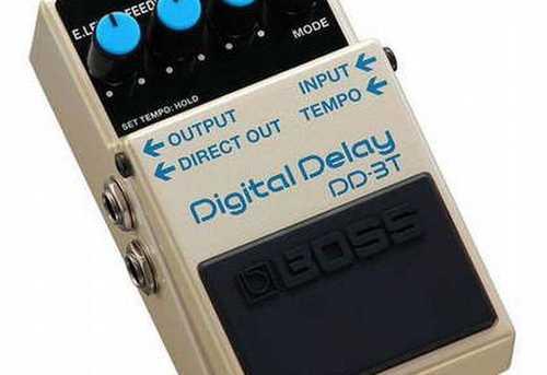 Boss DD-3T Digital Delay педаль новая