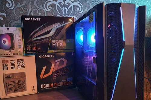 Мощный Пк Core i5 12400 в корпусе Game Max Typhoon