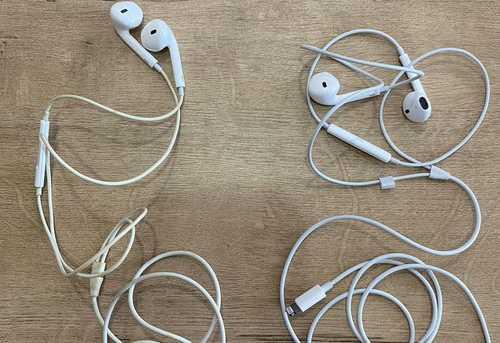 Наушники Apple EarPods проводные 3,5 Lightning