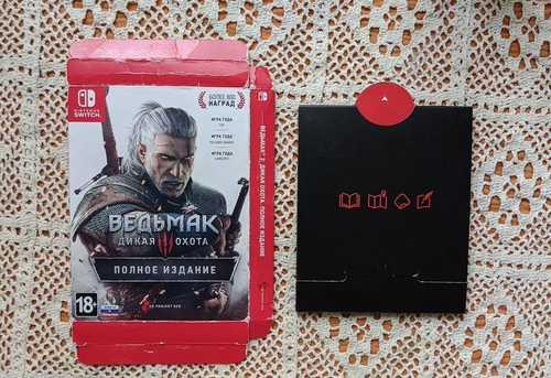 Бумажные материалы Witcher Ведьмак Nintendo Switch