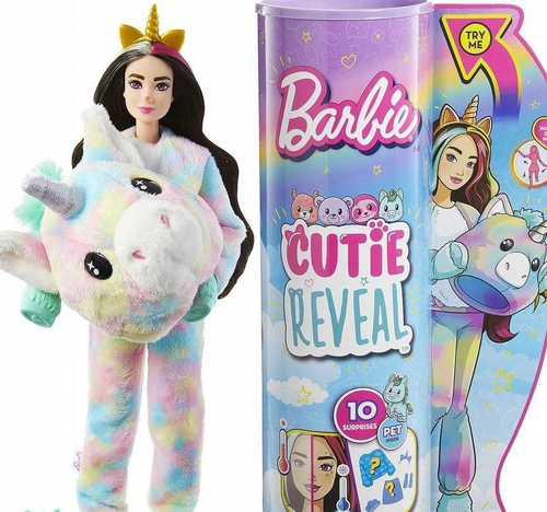 Кукла Barbie Cutie Reveal Unicorn Барби Mattel