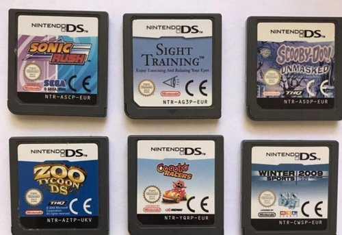 Картриджи для Nintendo DS