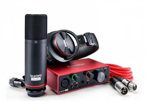 Портастудия focusrite Scarlett Solo Studio 3rd Gen