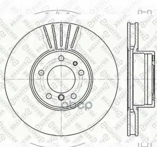 Диск торм. пер. bmw e38 e39 3.5 4.0 5.0 перед