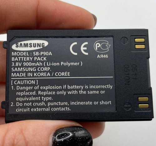 Аккумулятор Samsung SB-P90A бу