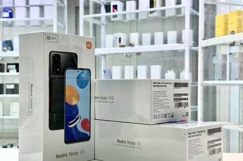 Xiaomi Redmi Note 11 64Гб Grey Ростест Новый