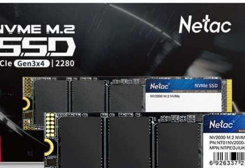 SSD Netac NV2000: Ультра-Быстрый M.2 NVMe 512 гб