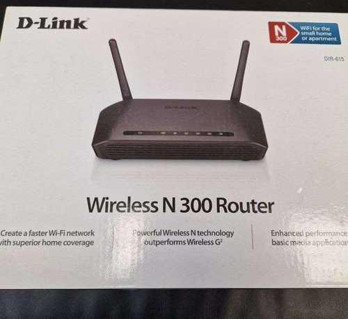 Wifi роутер D-link Wireless N300 Router
