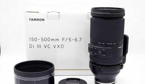 Объектив Tamron 150-500mm f/5-6.7 Di III VC VXD