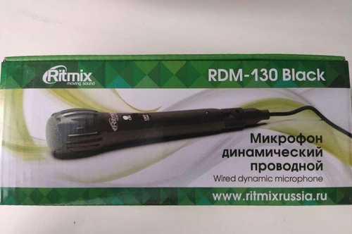 Микрофон проводной Ritmix RDM-130