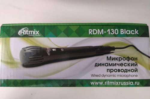 Микрофон проводной Ritmix RDM-130