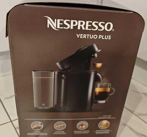 Кофемашина nespresso vertuo plus