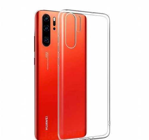 Силиконовый чехол для Huawei P30 Pro прозрачный