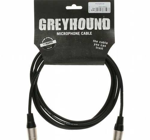 Кабель микрофонный Klotz GRG1FM05.0 greyhound