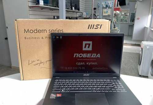 М21) Ноутбук MSI Modern 15