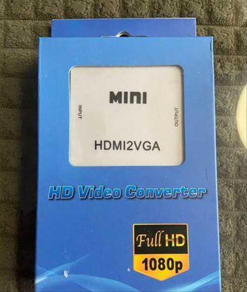 Hdmi vga с доп питанием