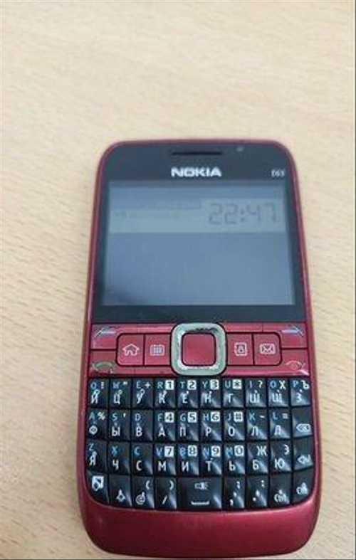 Рабочий Nokia E63 в хорошем состоянии