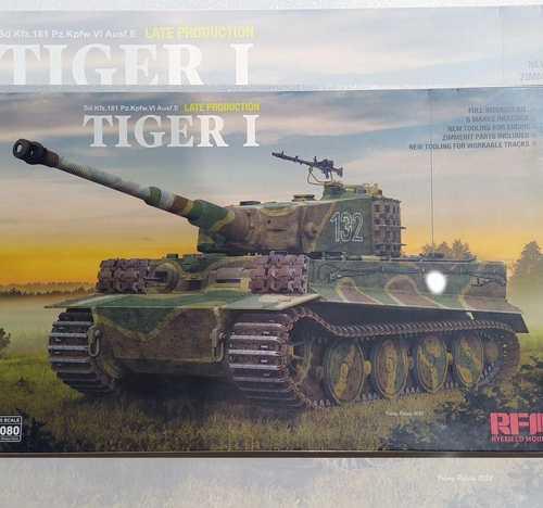 Сборная модель RM-5080 1/35 Tiger I Late Productio