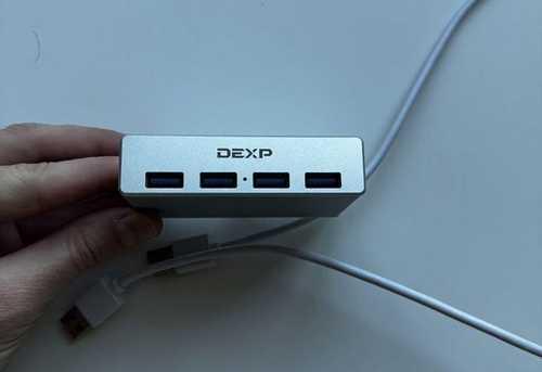USB-разветвитель dexp MH4PU