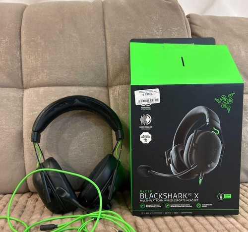 Игровые наушники razer blackshark v2 x