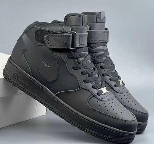 Кроссовки nike air force 1 зима с мехом