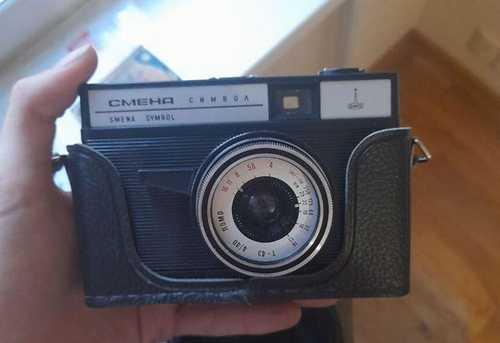 Старый фотоаппарат СССР