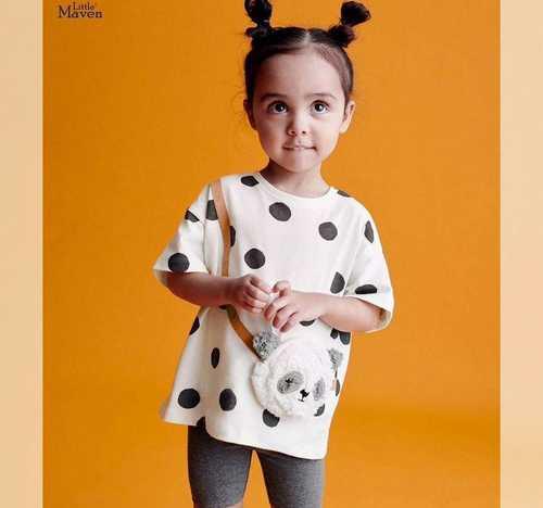 Футболка шорты little maven 92 98 104
