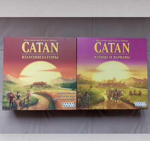 Catan Колонизаторы с дополнением Купцы и варвары