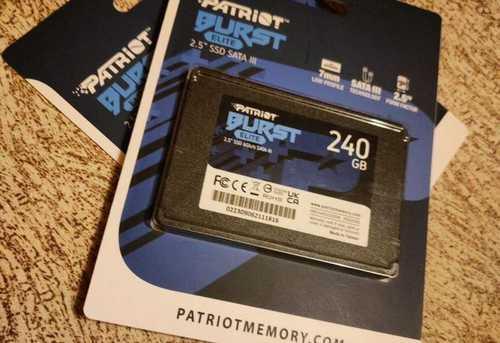 SSD patriot 2.5 240 (новые)