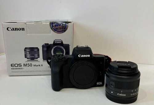 Беззеркальная камера Canon EOS M50 Mark II Kit