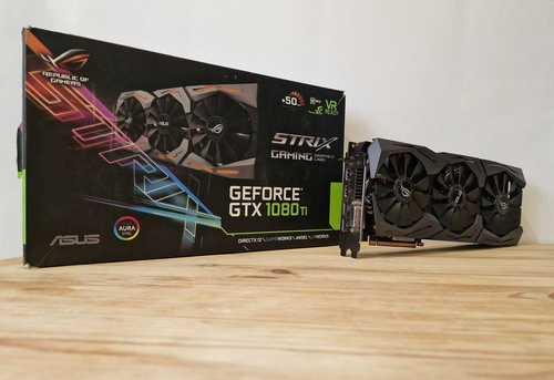 Видеокарта asus ROG strix GeForce GTX 1080Ti 11GB