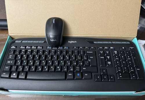 Клавиатура+мышь Logitech MK330 беспроводная