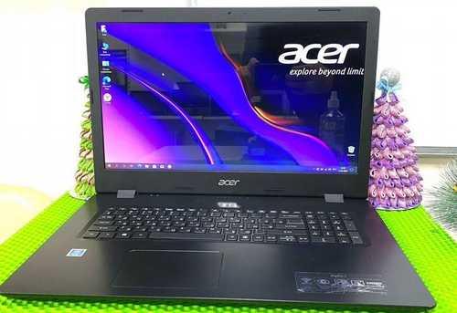 4-х ядерный Ноутбук Acer 17.3 дюйма/ SSD 240Gb