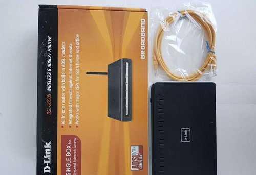 Wi-fi роутер D-Link DSL - 2600U