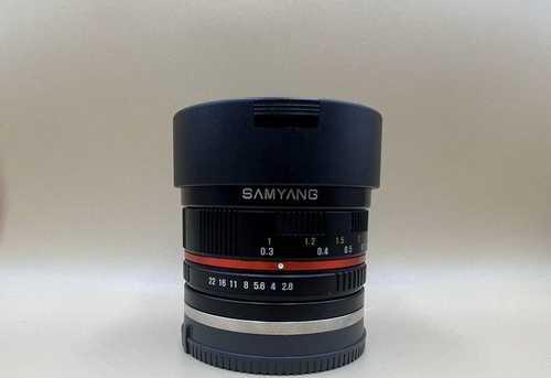 Samyang 8mm f/2.8 Sony E