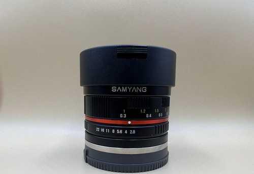 Samyang 8mm f/2.8 Sony E