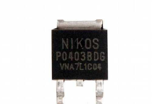 Микросхема N-MOSFET P0403BDG T0-252 P0403BDG, б/у