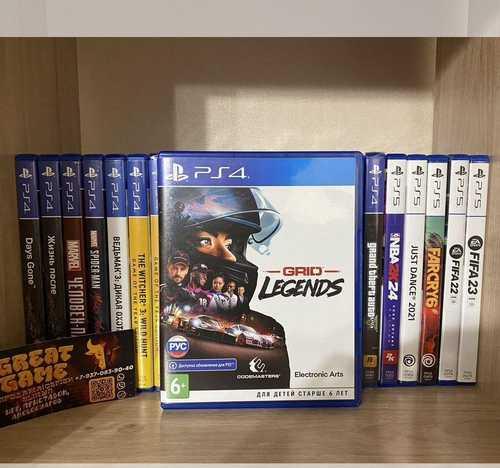 Игры PS4: Grid Legends