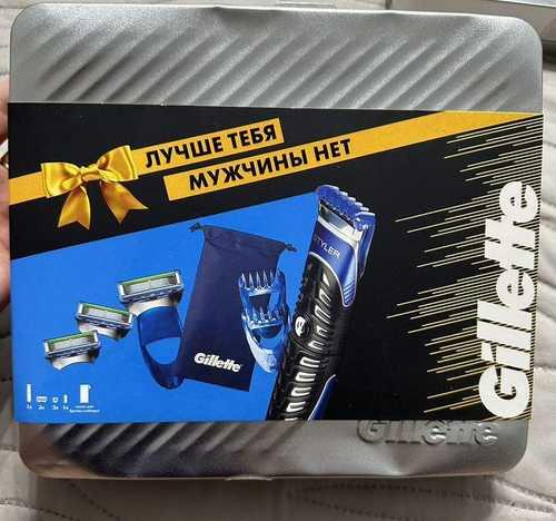 Gillette Styler Подарочный набор, коробка мятая