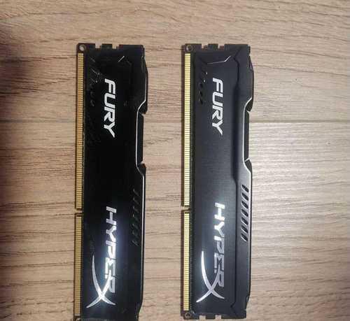 Оперативная память HyperX ddr3 8Gb (2x4)