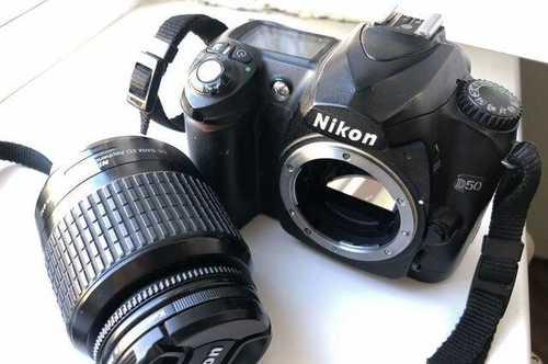 Обьектив 18-55 Nikon d50