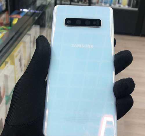 Заднее стекло на samsung s10 plus