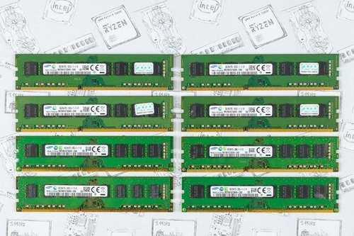 Оперативная память dimm DDR3 Samsung 8Gb 1600Mhz