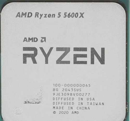 Процессор AMD Ryzen 5 5600X новый