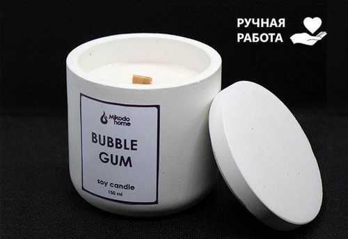 Свеча ароматическая "Bubble Gum", 8 см х 7.5 см