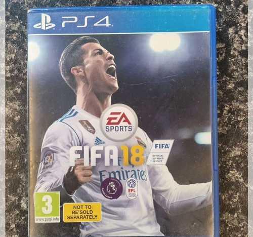 FIFA 18 ps4 диск