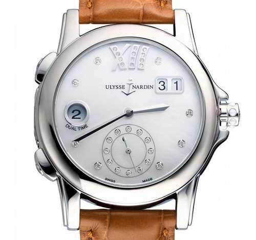 Швейцарские часы Ulysse Nardin Dual Time Lady Manufacture 3343-222/391